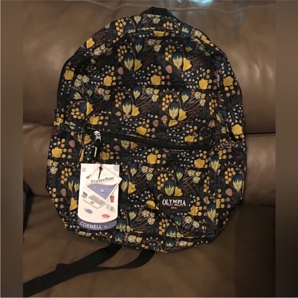 Olympia Activewear | Bags | Nwt Olympia Poppy Backpack Fits Computer ...